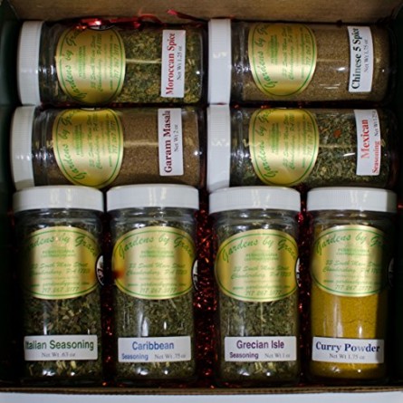 Around The World! Organic Spice Gift Set | Gourmet Gifts | gifts for ...
